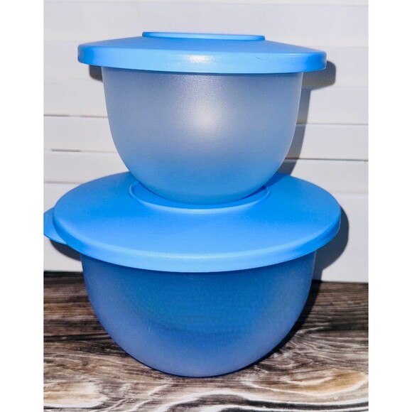 Tupperware | Dining | Tupperware Impressions Bowls 395 362 Mixing Food ...